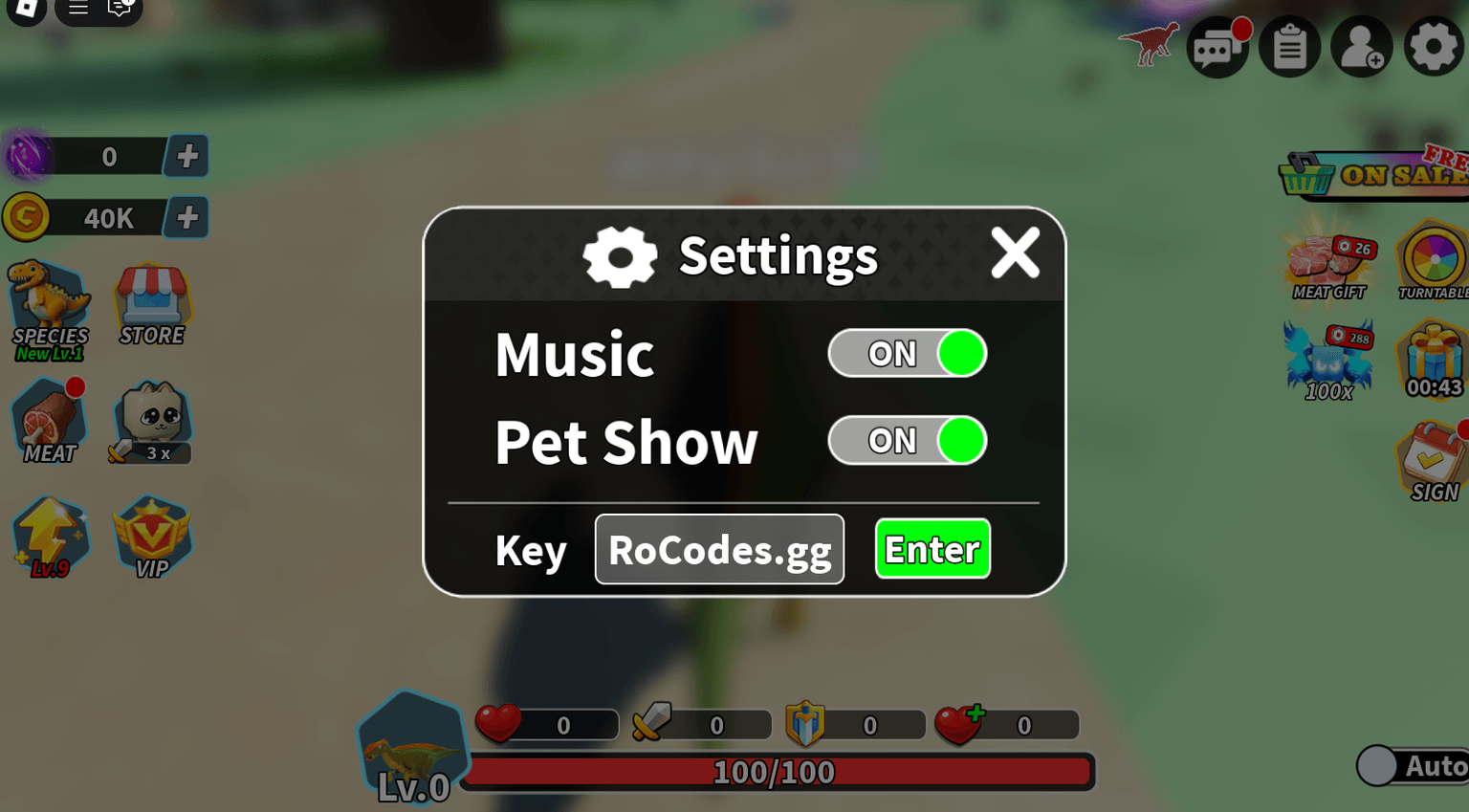 Dinosaur Evolution Codes February 2026 Rocodes